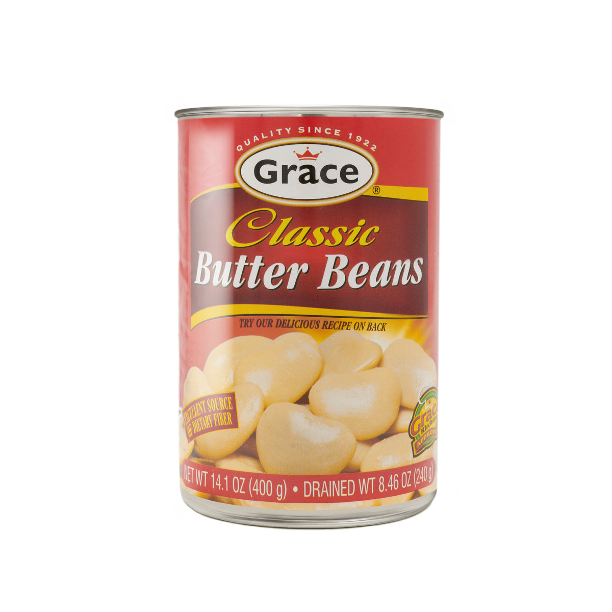 Buy Grace Classic Butter Lima Beans 14.1 oz, 6 pack | HOBB Caribbean ...